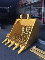 China Excavator Sieve Bucket Customized Available For 40Ton Excavator Skeleton Bucket Excavator Attachment for sale