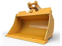 China 2.5m3 Excavator Ditching Bucket In River Regulation for sale