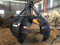 China Excavator Hydraulic Rotary Grapple Orange Peel Grab for sale