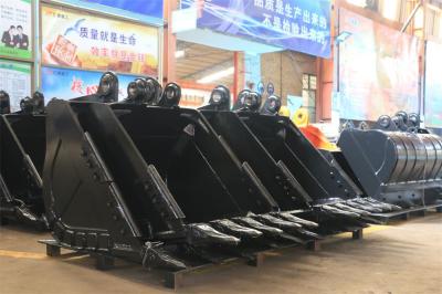 China 0.25cbm Heavy Duty Excavator Bucket Strengthened Structure Wear Resistance for sale