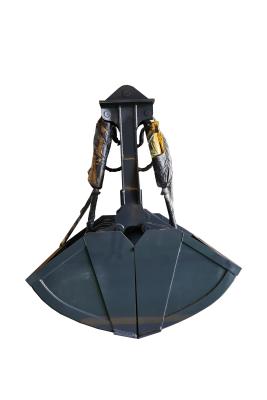 China Rotary 6M3 Hydraulic Clamshell Bucket For Coal Grabbing for sale