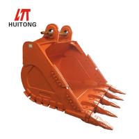 China 70 Ton Kato Rock Bucket For Excavator Attachments for sale