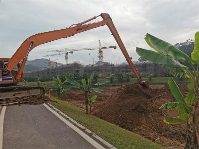 China 55T EC460 Long Reach Excavator Booms With Bucket for sale