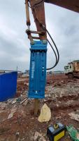 China 195MM Cusotmized Length and Diameter Hydraulic Hammer 50Ton Excavator Box Type Silent Breaker Hamm with Factory Direct Sale Priceer for sale