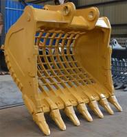 China Heavy Duty 8.7m3 Hyundai Excavator Skeleton Bucket for sale