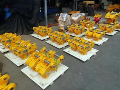 China Excavator Hydraulic Mechanical Quick Hitches For PC Komatsu Hyundai for sale