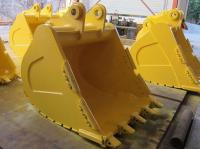 China Wear resistance Q460D Excavator Rock Bucket Step Width 1000mm for sale