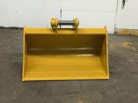 China Mini 1-10 Ton Excavator Ditching Bucket 0.1-0.4 Cbm Smooth For PC40 PPC50 CAT70 EX60 for sale
