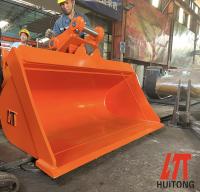 China CAT325 Large Capacity Tilt Bucket 25Ton Customized 1.2M3 Excavator Tilt Cleaning Bucket Factory Direct Sale for sale