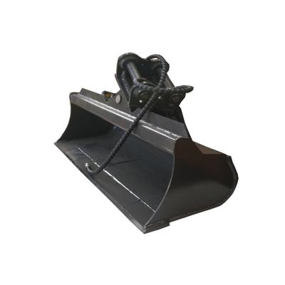 China 45 Degrees Excavator Tilt Bucket For Earth Moving Machinery Digger for sale