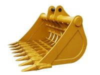 China Q355/NM400 Customized Excavator Bucket CAT315 0.5M3 Skeleton Bucket for sale
