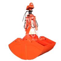 China Construction Machinery Excavator Clamshell Bucket OEM Custom Digger Bucket 1Year Warranty for sale