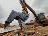 China PC313 Excavator Hydraulic Crusher For 18 - 25 Ton Digger Attachment for sale