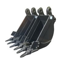 China Q355B  Excavator Drainage Bucket For Digger PC20-7 PC30 PC40-7 PC45 PC55 for sale