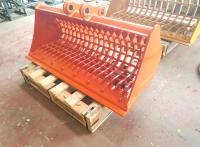 China Wear Resistant NM400 1.5m3 Excavator Sieve Bucket for sale