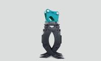 China Excavator Attachment Hydraulic Manual Grapple Stone Grab Mechanical Grapple For Mini Excavator for sale