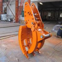 China Lightweight Q690D Mechanical Grapple Grip Device For Excavators for sale