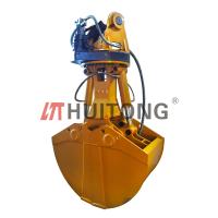 China WH60 Hydraulic Clamshell Grab Bucket For Excavator Crane for sale