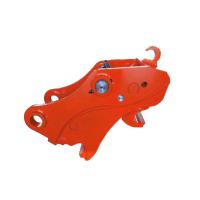 China Mechanical Tractor Double Lock Excavator Quick Hitch for sale