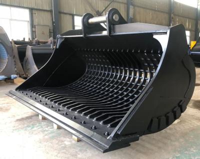 China Custom Excavator Skeleton Bucket 31-35ton Excavator 1.5m³ PC350 EX350 for Digger Rock Screening Work for sale