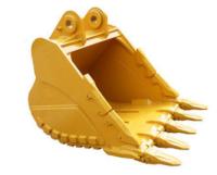 China OEM Stainless Heavy Duty Excavator Bucket with Welding Steel Plate for sale