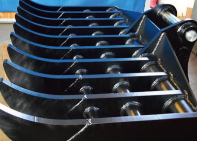China Q460 Excavator Rake Bucket Construction Machinery Attachment for sale