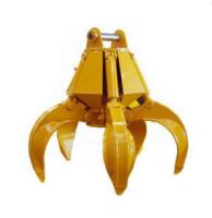 China DH140 DH150 DH180 Excavator Peel Grab Driven By Separate Cylinder for sale