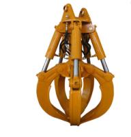 China Orange Peel Grab With Customized Design For Excavators for sale