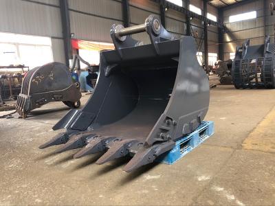 China 1.4cbm Excavator General Purpose Bucket Black Yellow Color for sale