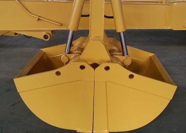 China Customzie 6m3 Capacity R500 Excavator Attachment 50Ton Clamshell with QC Control and OEM for sale