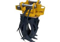 China Kobelco SK220 Excavator Hydraulic Rotating Grapple For Construction for sale