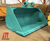 China 0.1Cbm Excavator Ditching Bucket High Strength Customized for sale
