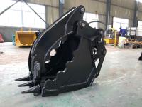 China PC250 25Ton Customzied Large Capacity Excavator Hydraulic / Manual Thumb Bucket Grapple Attachment with High Standard QC Test for sale