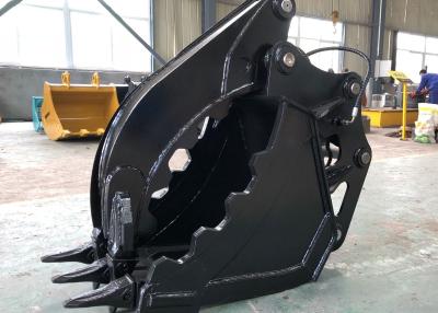 China 4.3 Cubic Meters Excavator Thumb Bucket Hydraulic Thumb Type for sale