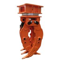 China NM400 Excavator Rotating Grapple For 5-20 Tons Komatsu PC160 PC200 for sale