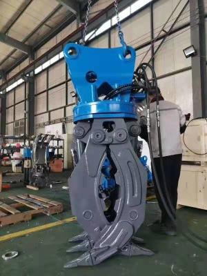 China Our Excavator Rotating Grapples can easily handle any material and Can be rotated 360 degrees. for sale