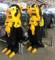 China Hydraulic  Q355B Steel Excavator Grapple Wooden Log Grab 18-24 Ton Excavator SK220 PC210 for Log Grabbing Loading Transporting for sale