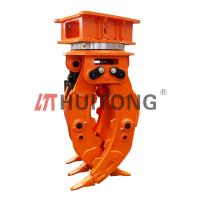 China 36Ton Excavator 360Rotating Hydraulic Type Log Grapple Customized Control Wood Grapple Product for sale