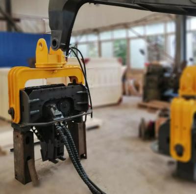 China 45Ton Excavator Construction Piling Vibro Hammer with Vice Arm Good Quality Hot Sale Product for sale