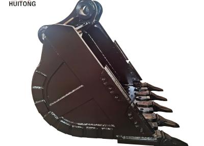 China Heavy Duty Excavator Bucket Q355B NM400/450/500 0.25-4.3cbm Capacity for sale