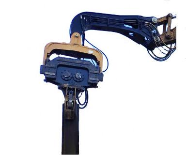 China Excavator Hydraulic Pile Hammer 165mm Impact Vibro Hammer for sale