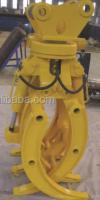 China Excavator 360 Rotating Hydraulic Type Log Grapple For 20Ton PC200 High Effiiciency Wood Grapple After Service Provided for sale