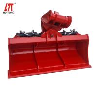 China 0.1 - 0.75 CBM Versatile Steel Tilt Bucket Digger for sale