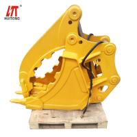 China Customized Size Excavator High Efficiency Hydraulic Thumb Bucket OEM Opening Width Bucket Hot Sale Product for sale