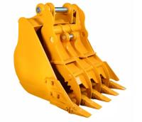 China 20-36 Tons Excavator Rock Thumb Bucket Grab For JCB  JS240 JS360 for sale