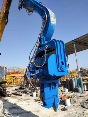 China Low Noise PC80 Hydraulic Pile Hammer For Excavator Sheet Vibrating Hammer for sale