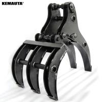 China Q690D Excavator Mechanical Grapple For 12-17 Tons Machine Strong Bearing Capacity for sale