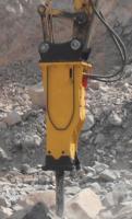 China Silenced Type 140mm Chisel Hydraulic Breaker For 20T Excavator for sale