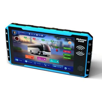 China 1080P 7inch Touch Monitor MDVR Car Black Box Video Recorder with G-Sensor AI Terminal for sale