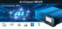 China 8 Channels 1080P HDD Video Recording 720P Ai Mobile Recorder For Trucks Support GPS 4g DVR for sale
